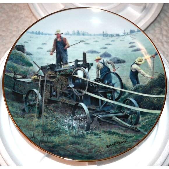 The Danbury Mint | Accents | The Danbury Mint Baling Hay Collectors ...